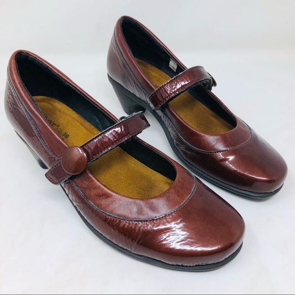 Naot | Shoes | Naot Patent Leather Mary Jane Heels | Poshmark